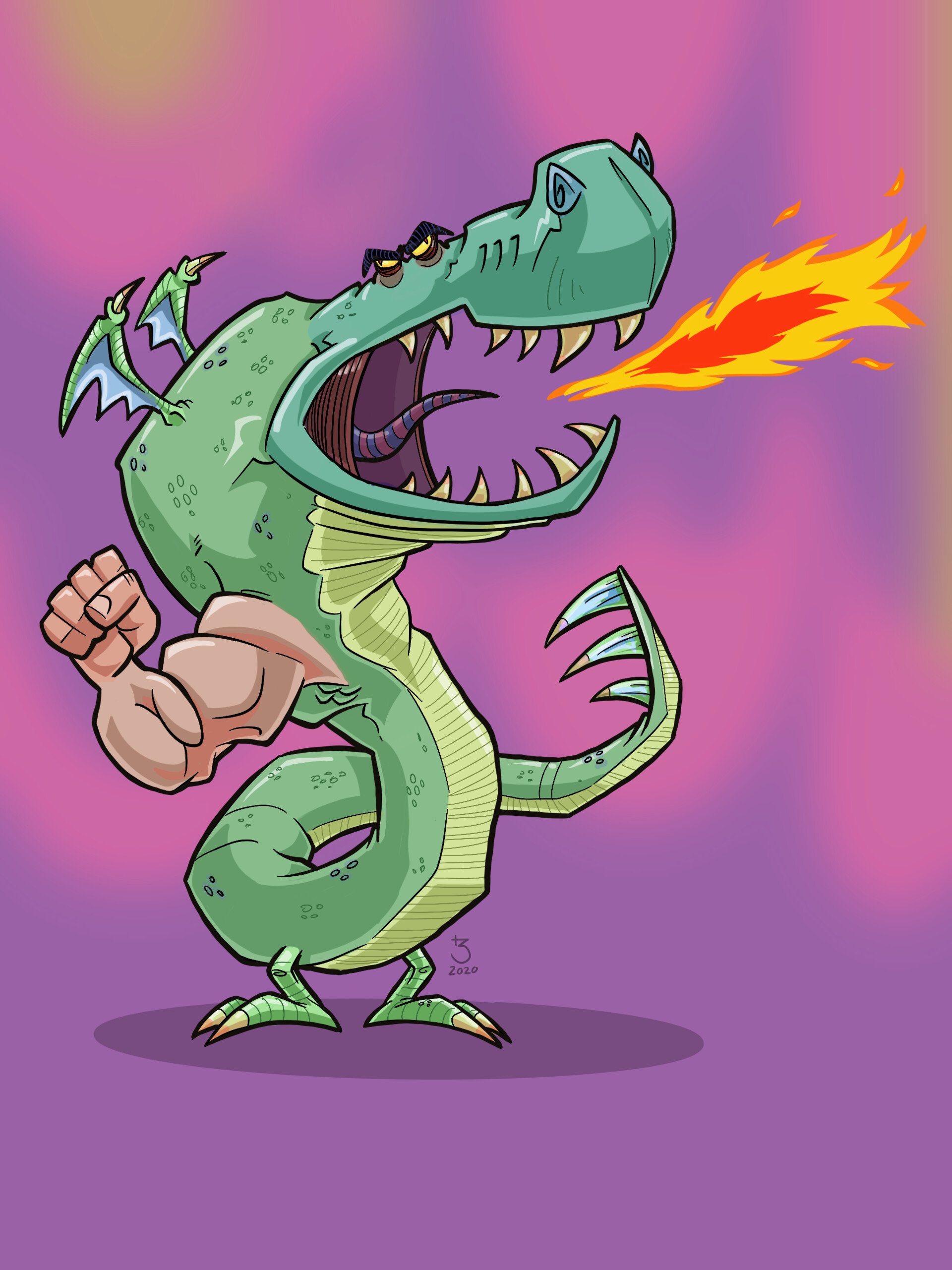 ArtStation - TROGDOR!!