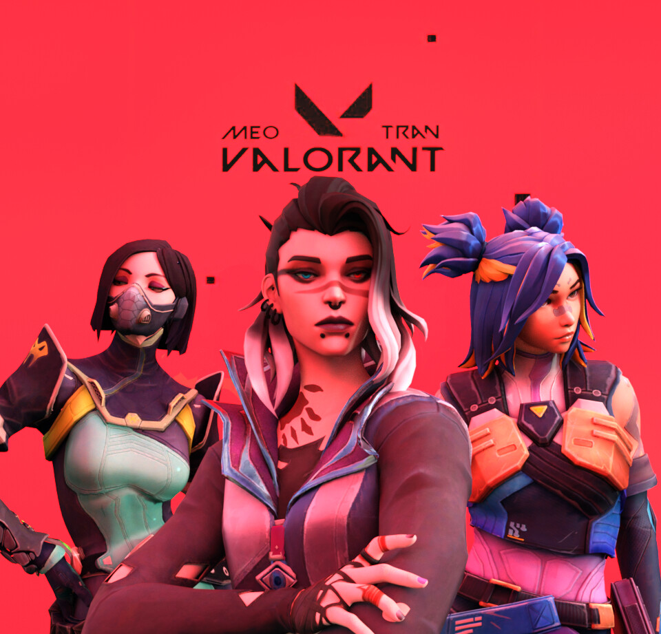 ArtStation - Valorant _FanArt by MeoTran