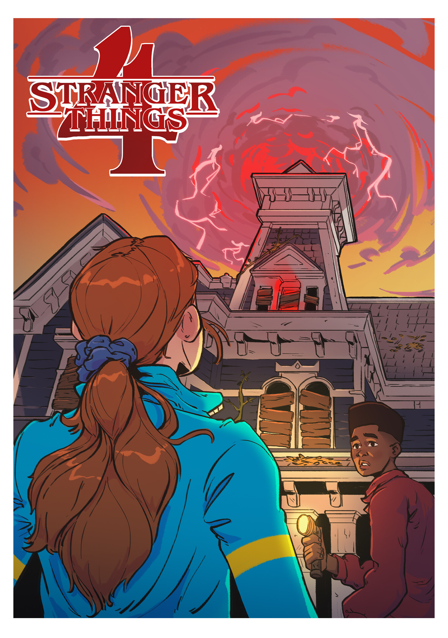 ArtStation - Stranger Things fan Art