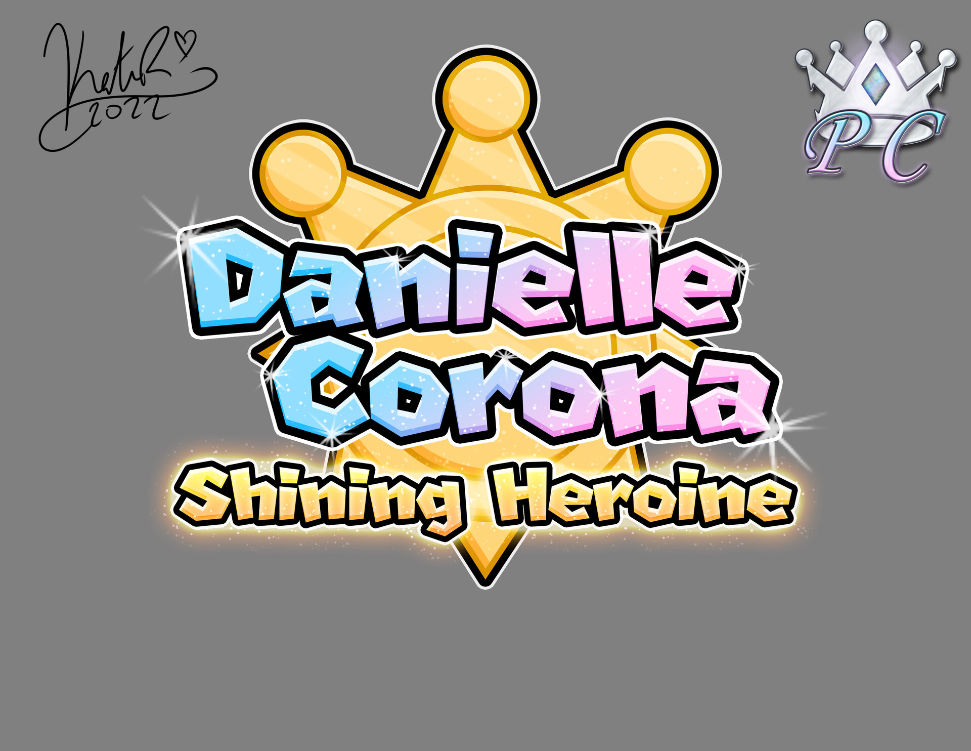 ArtStation - DC Platformer Logos 4: Danielle Corona Shining Heroine