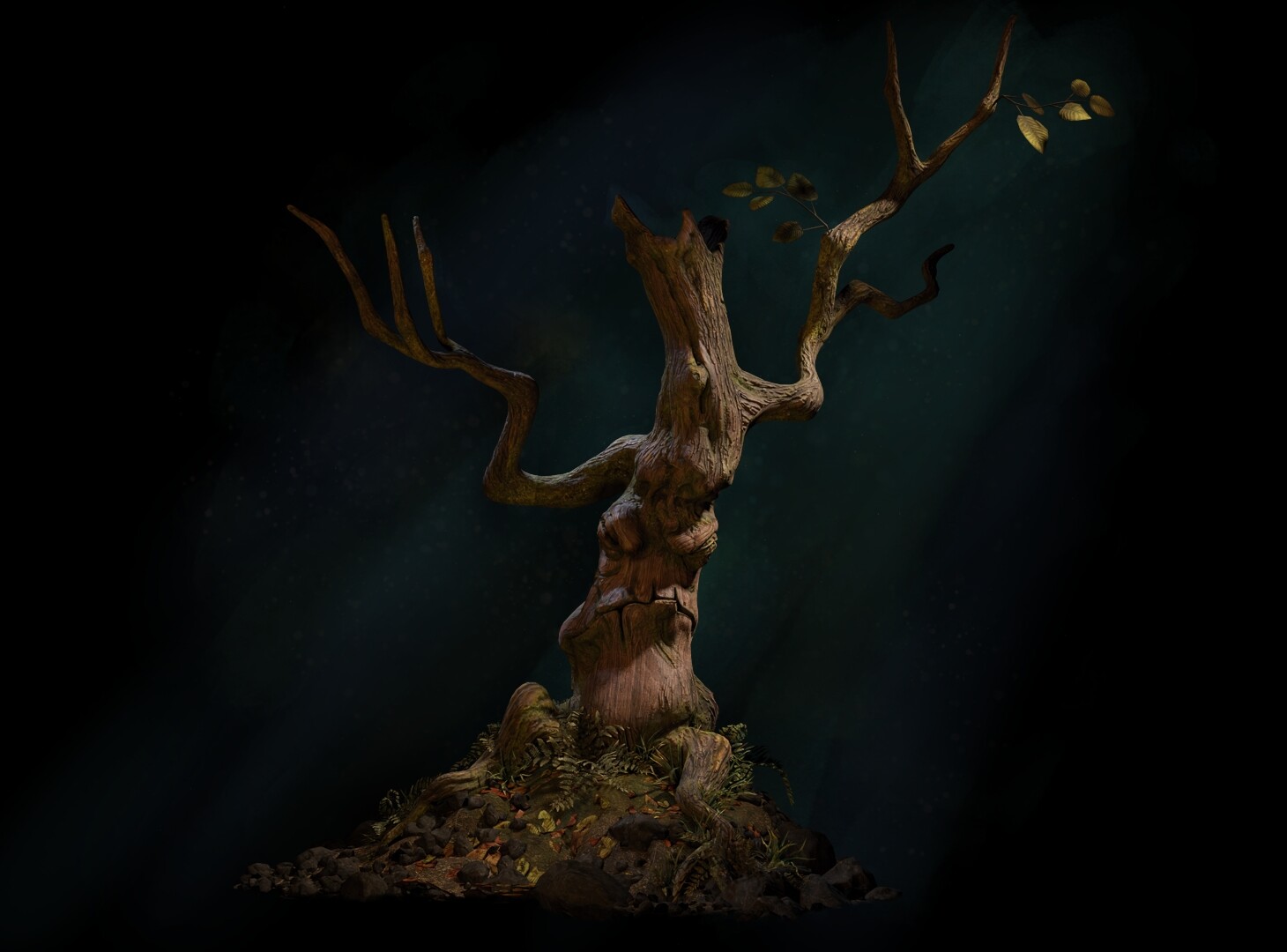 ArtStation - Sleeping Treant