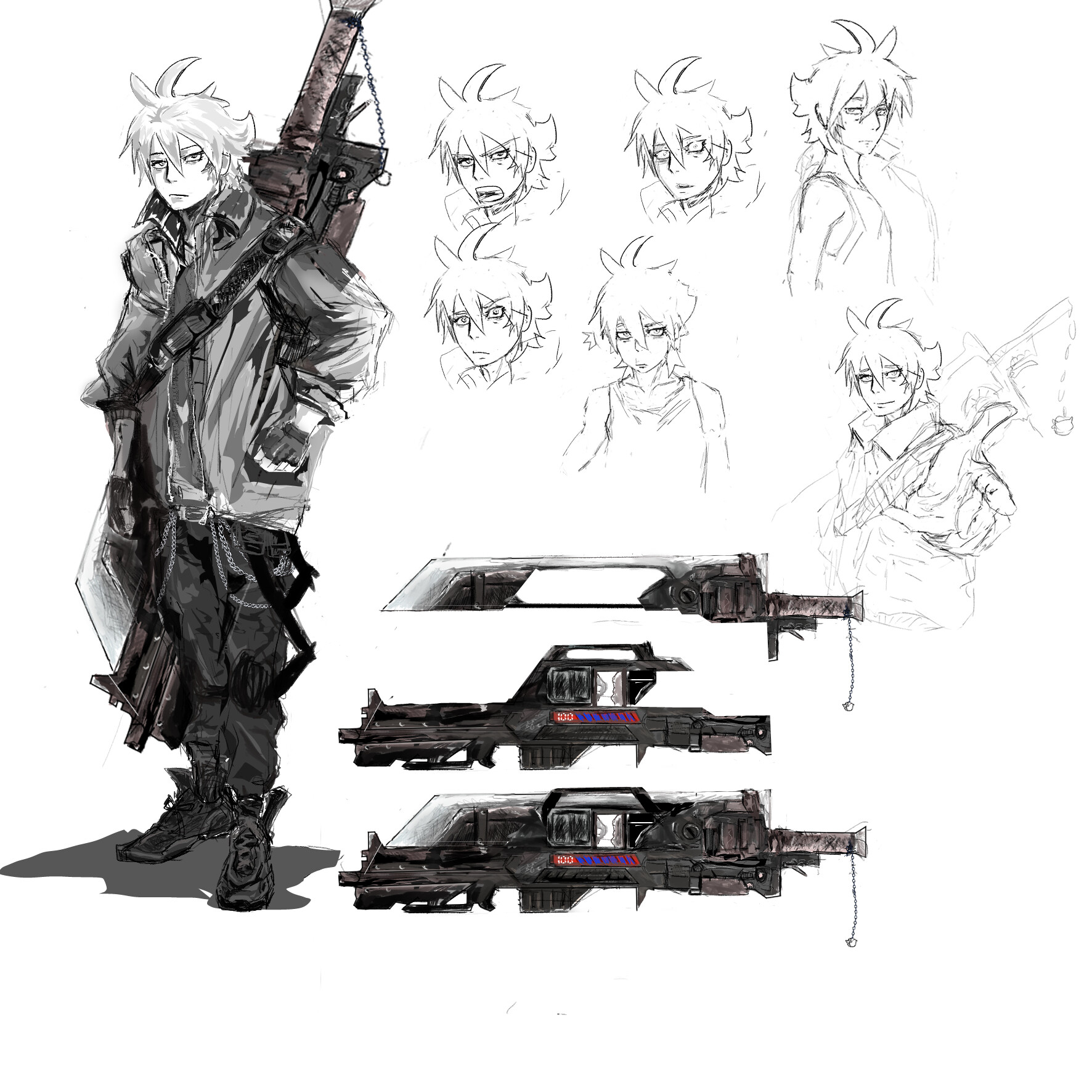 ArtStation - Kira concept art
