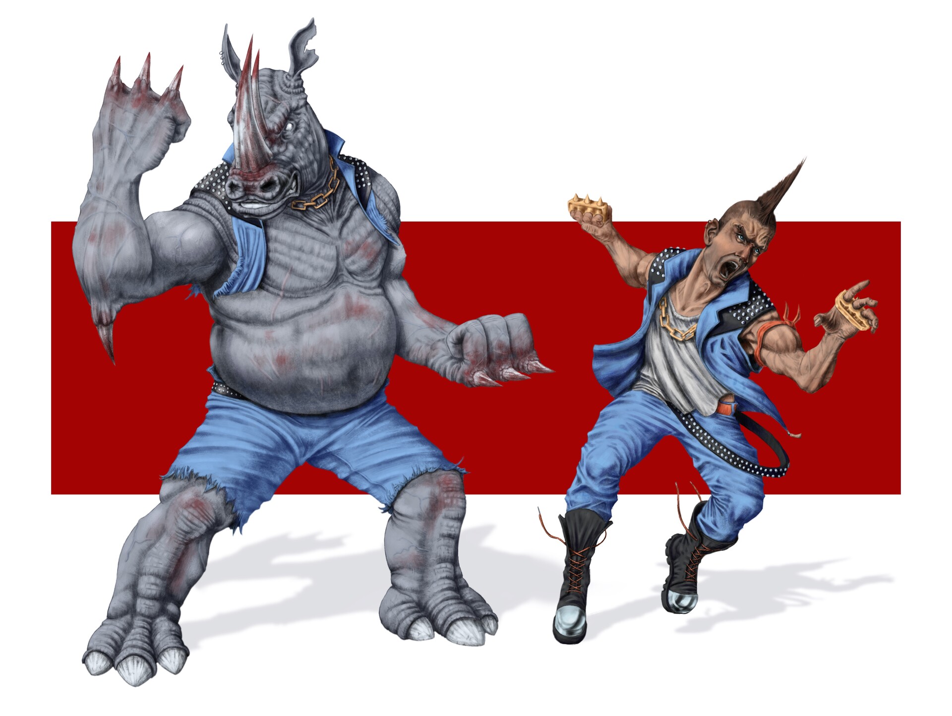 ArtStation - Fighting Game Concept