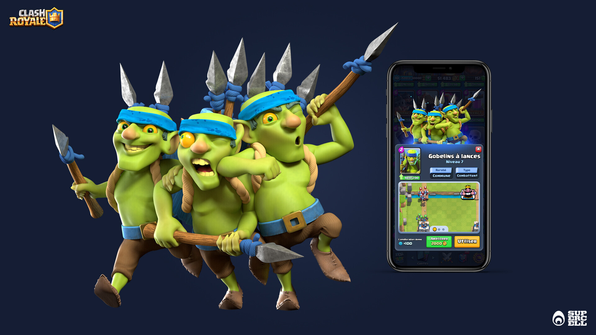 Mykhail Klymenko - Clash Royale - Goblin Gang