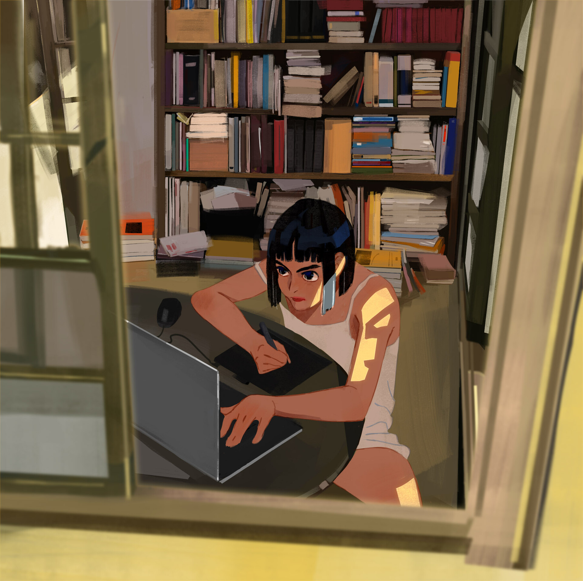 ArtStation - Back pain