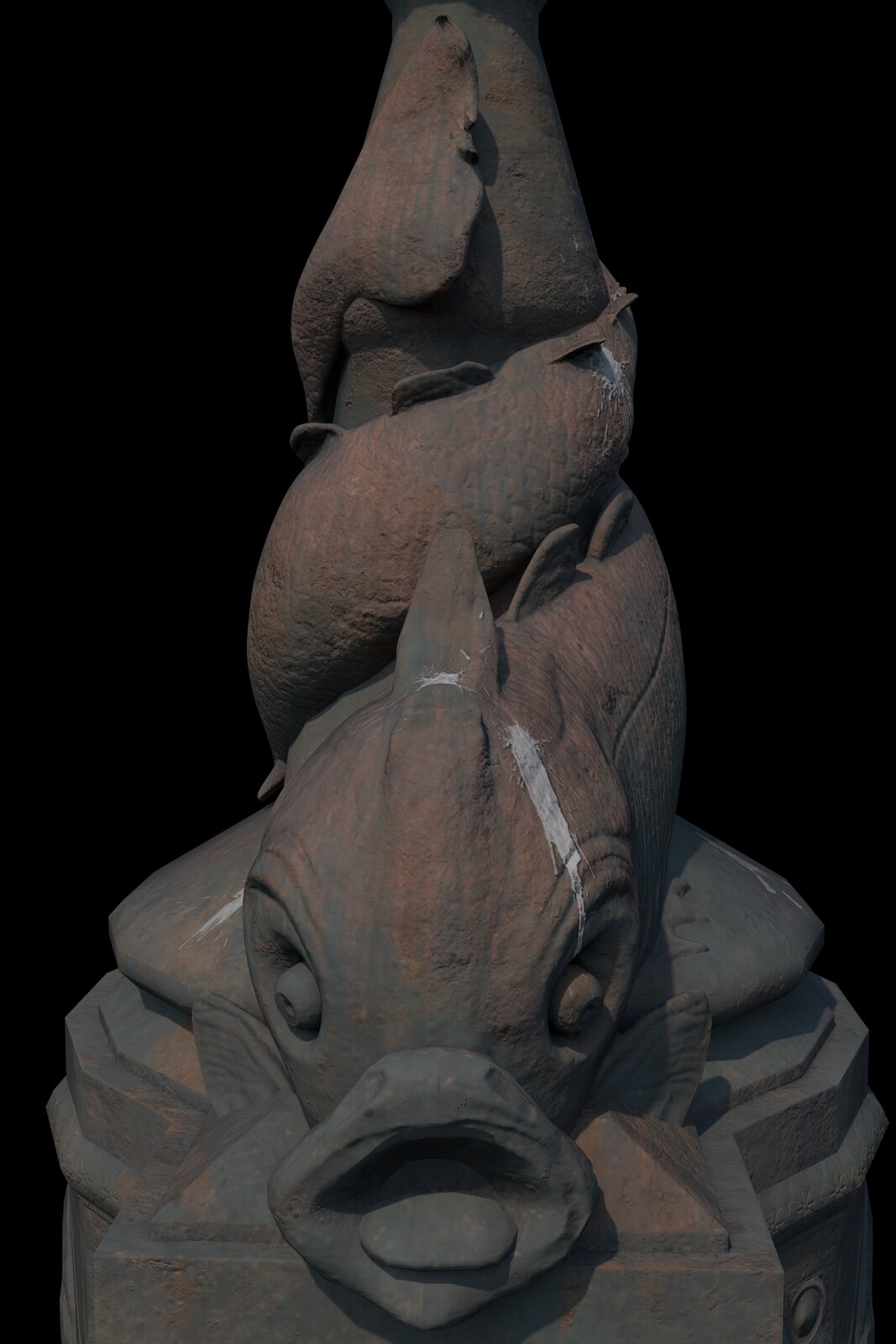 Daniel Krutak - Dolphin Lamp Standard - Fallout London