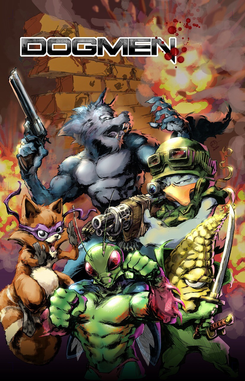 ArtStation - DOGMEN (The comic book)