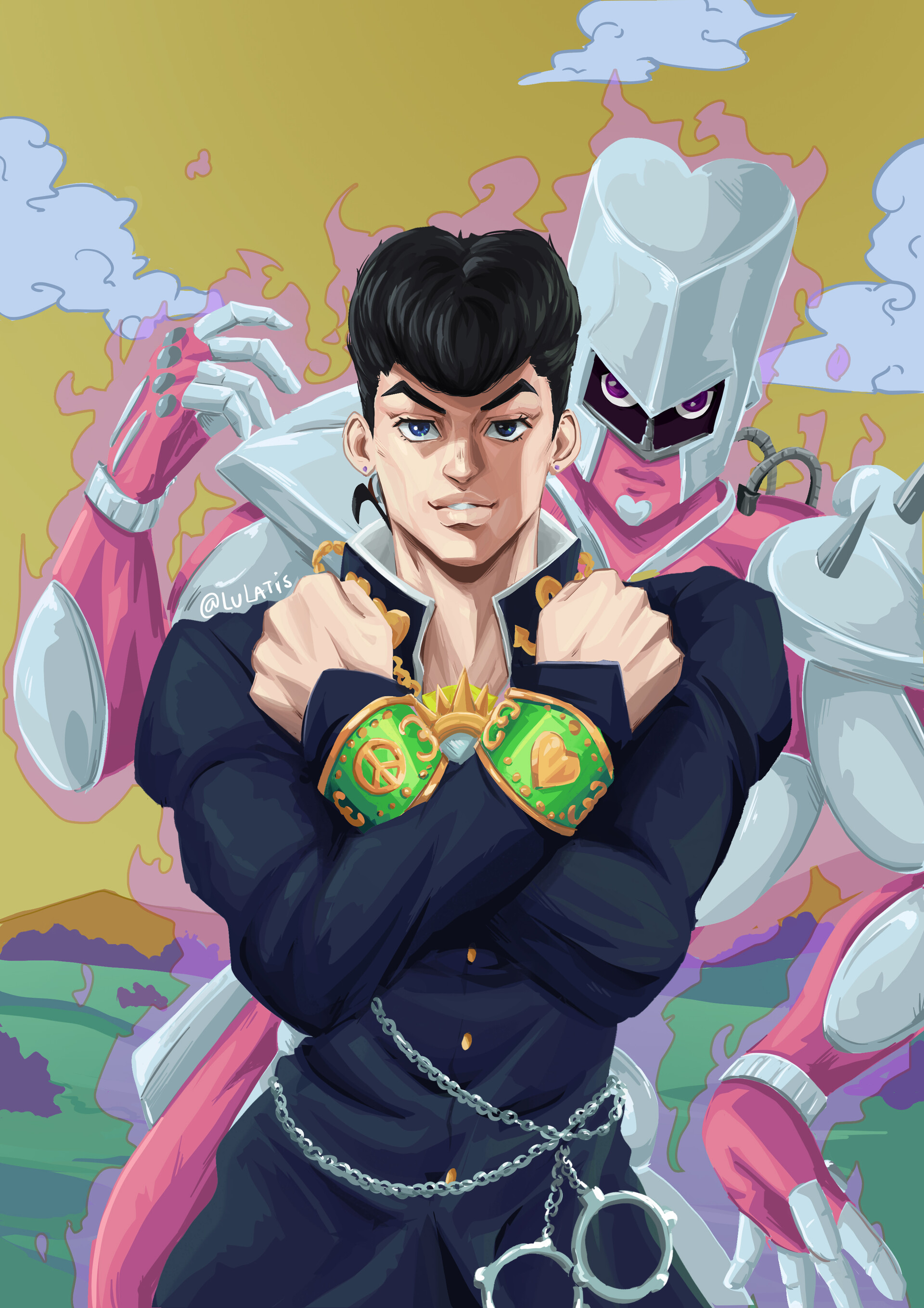 ArtStation - Josuke fanart (+doodles!)