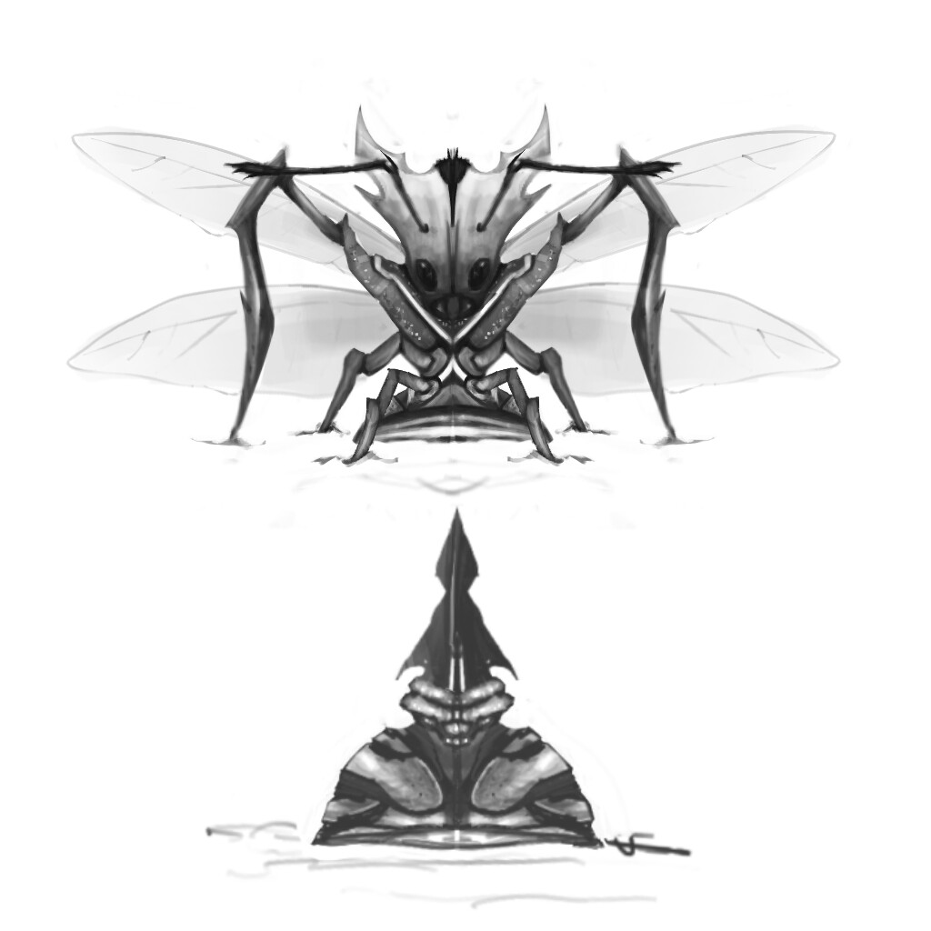 Queen Ant Boss — Concept Art by Sergio Mendoza — ProUser.Me