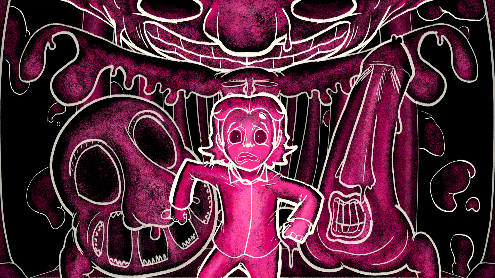 ArtStation - The Psychonaut style frames