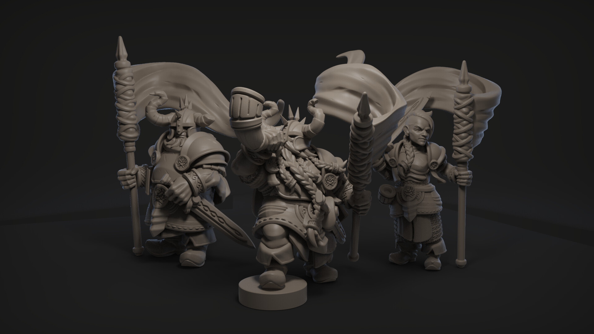 ArtStation - Dwarf Commander Regim