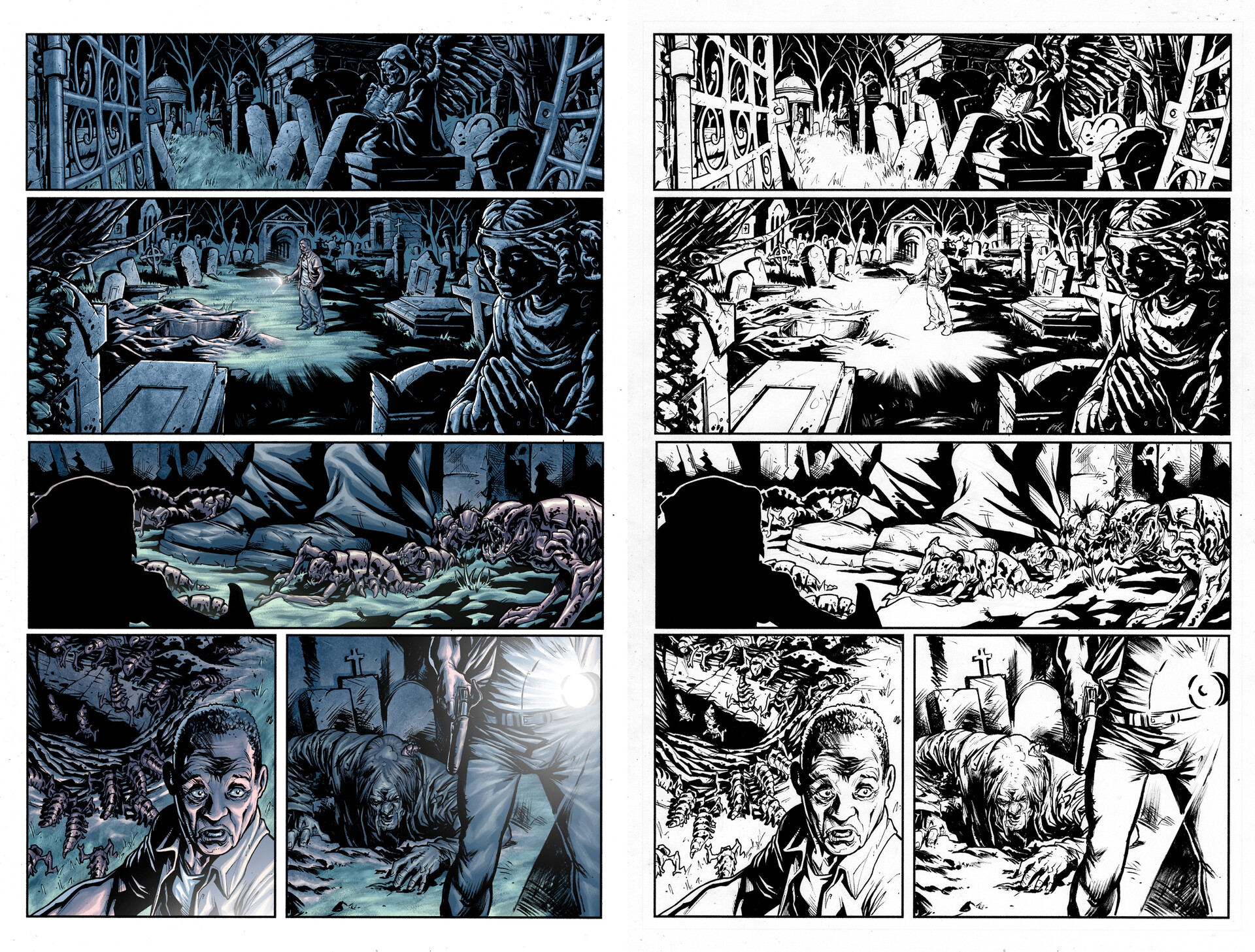 WEM 7 | Colorist - Hack/Slash: Son of Samhain Pages