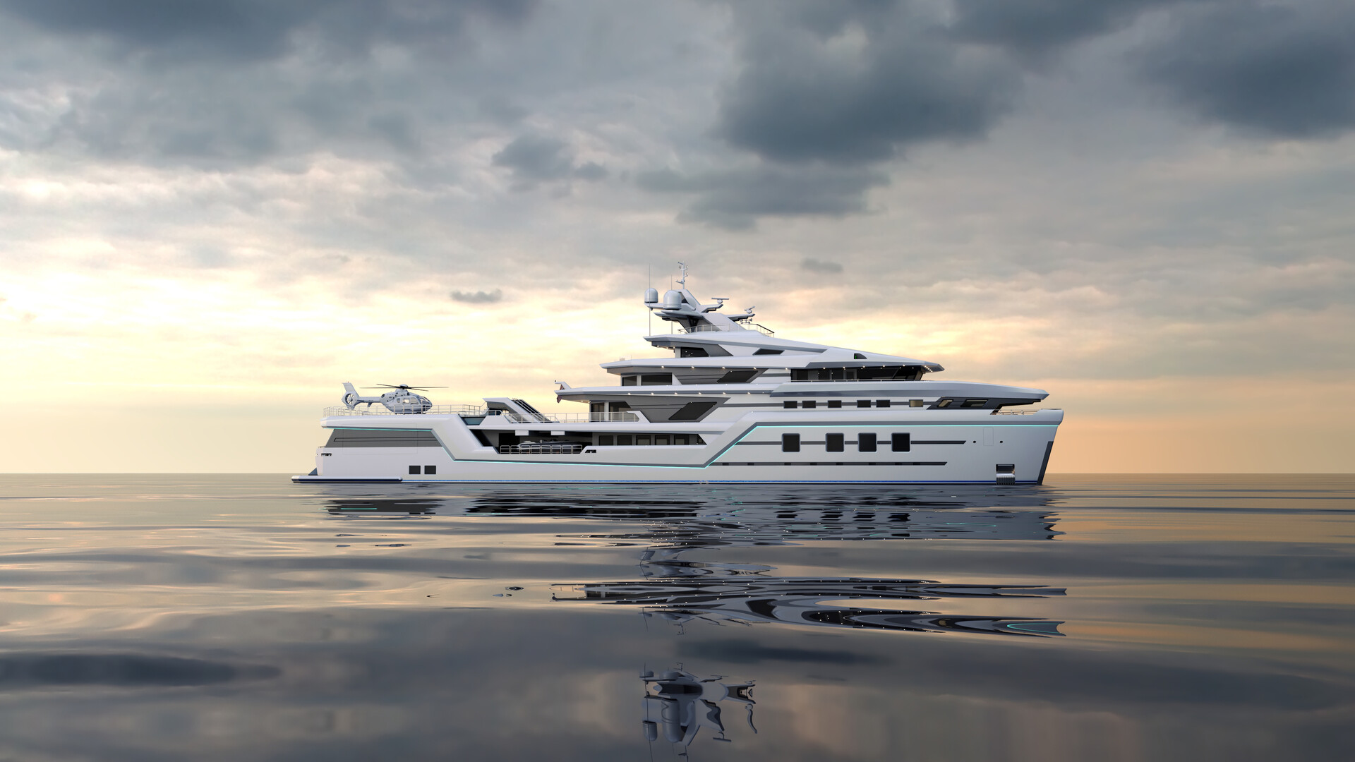 ArtStation - 82m Leviathan Explorer Super Yacht Concept