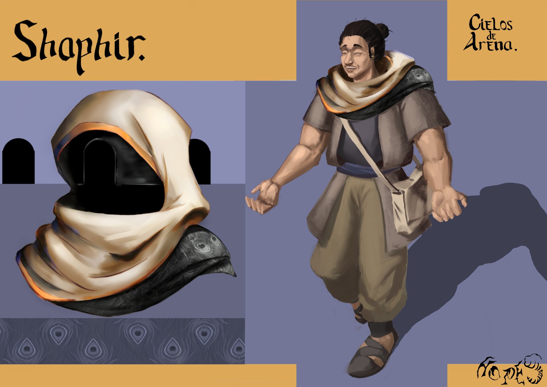 ArtStation - Character and prop design for a personal work.