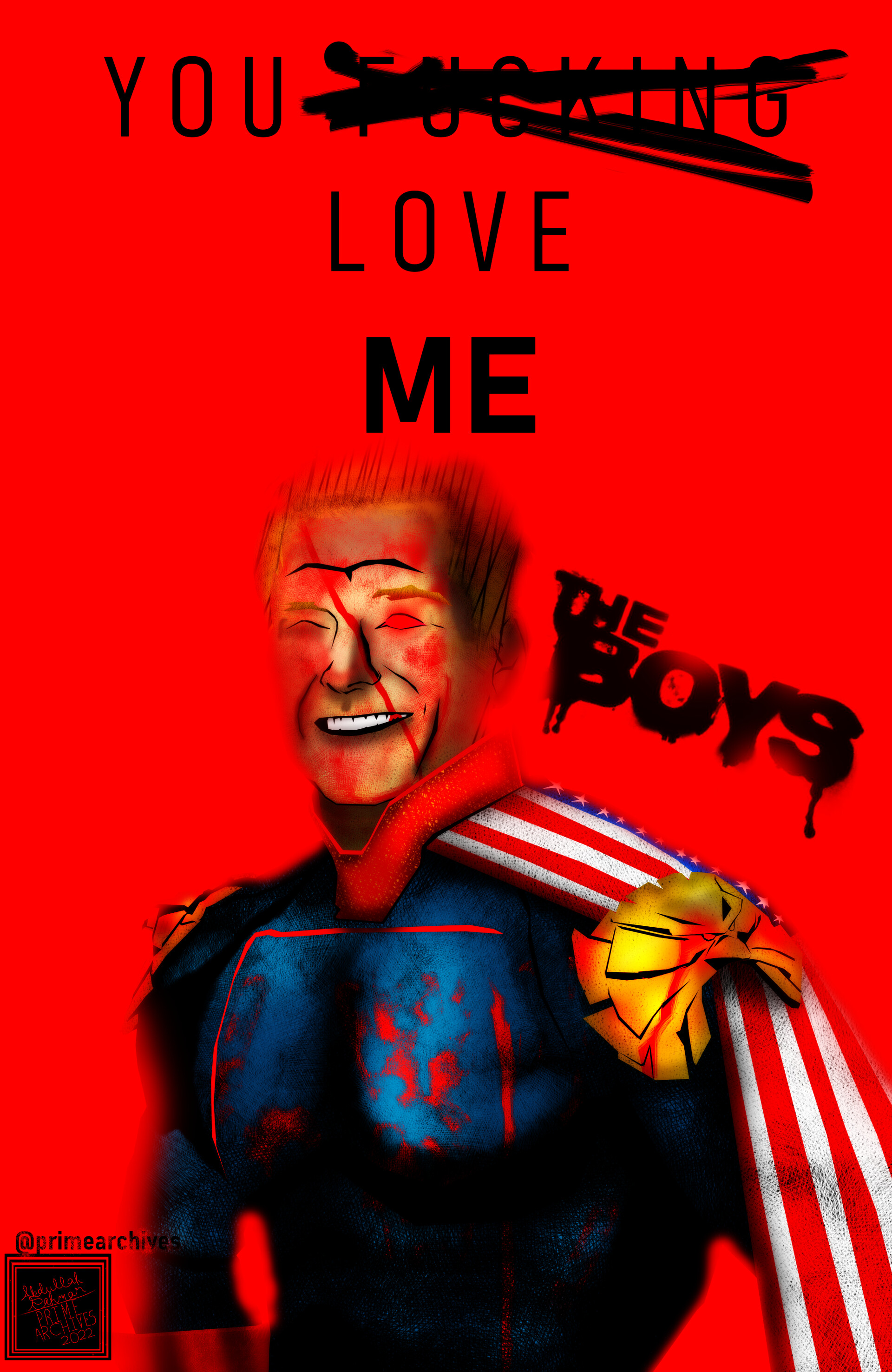 Prime Archives - HOMELANDER Loves You from THE BOYS