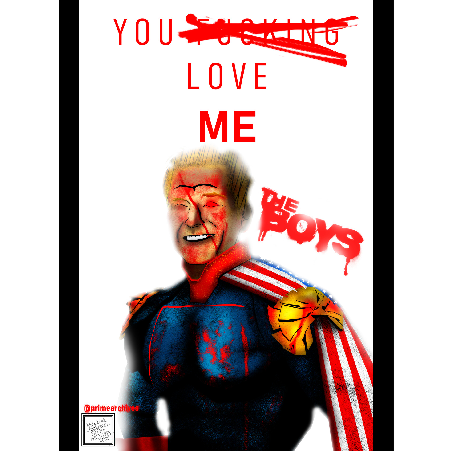 Prime Archives - HOMELANDER Loves You from THE BOYS