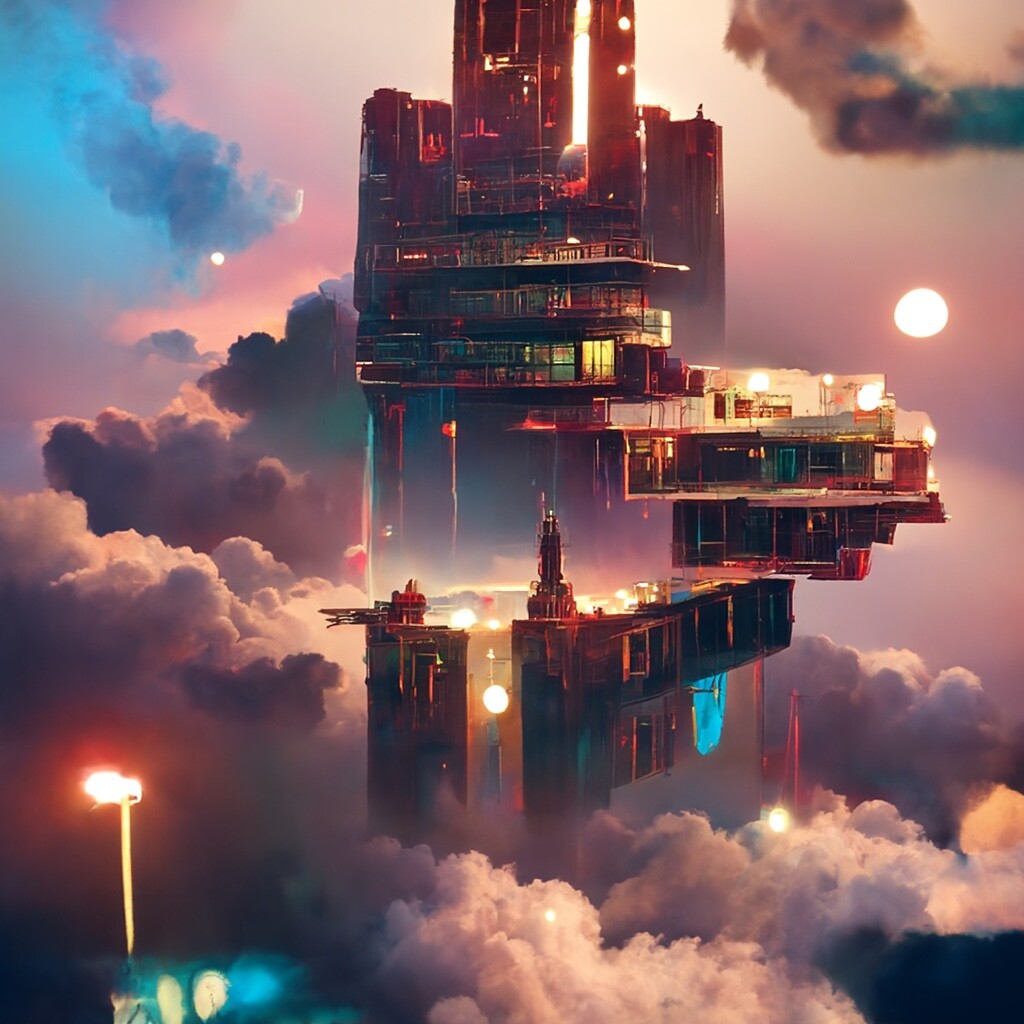 ArtStation - Sky building 2/3