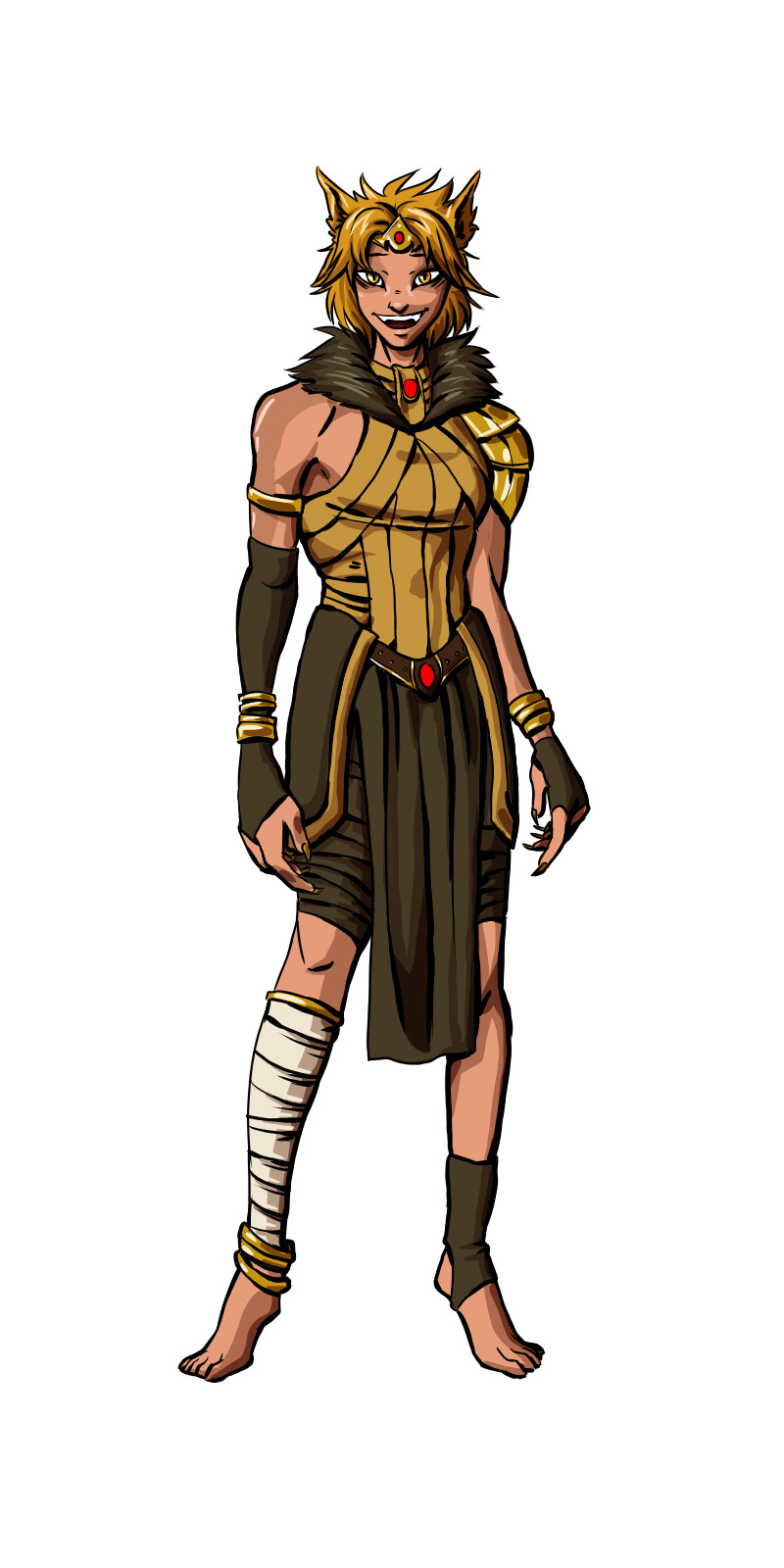 ArtStation - Lion Girl