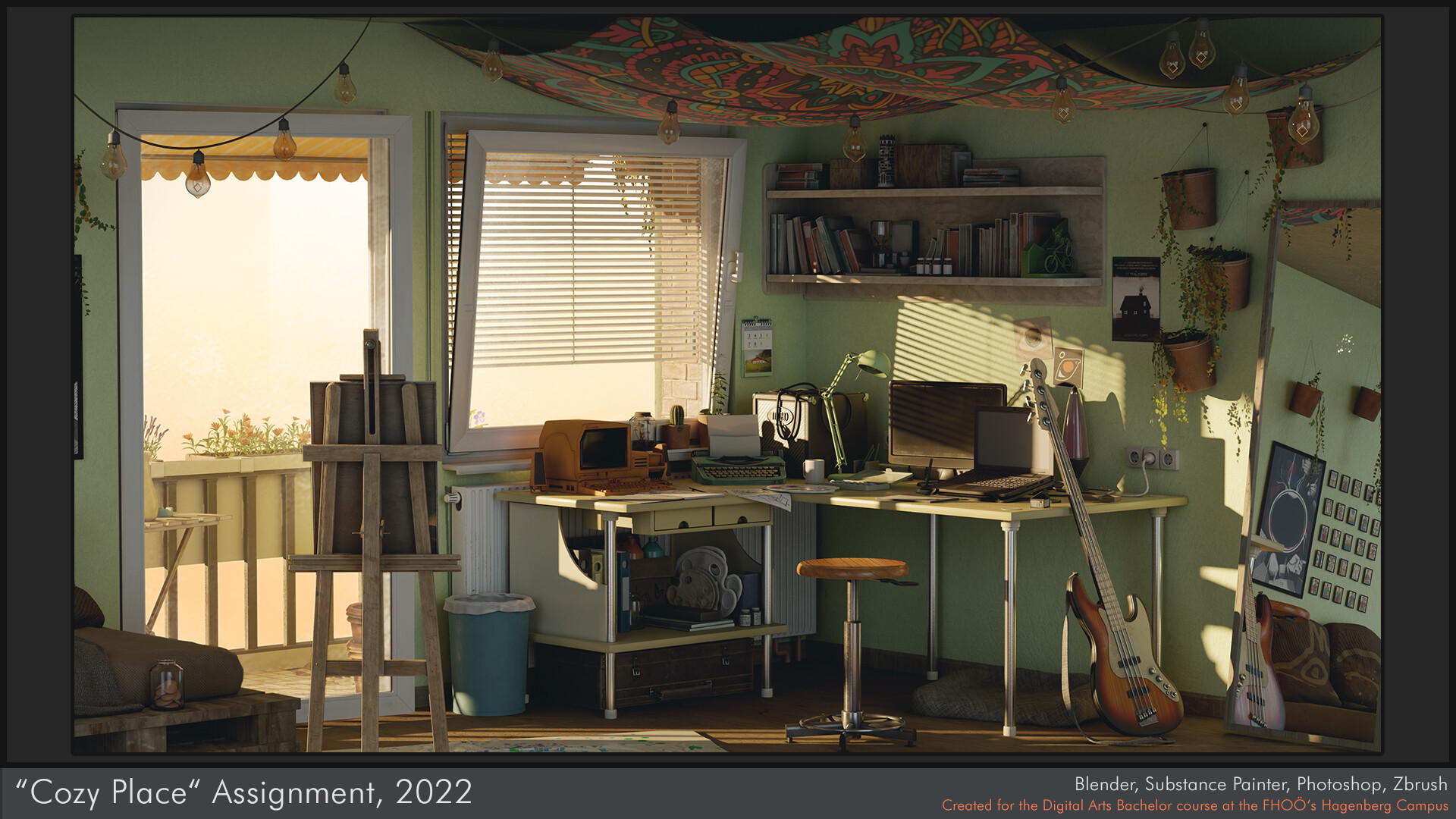 ArtStation - "Cozy Place" Assignment