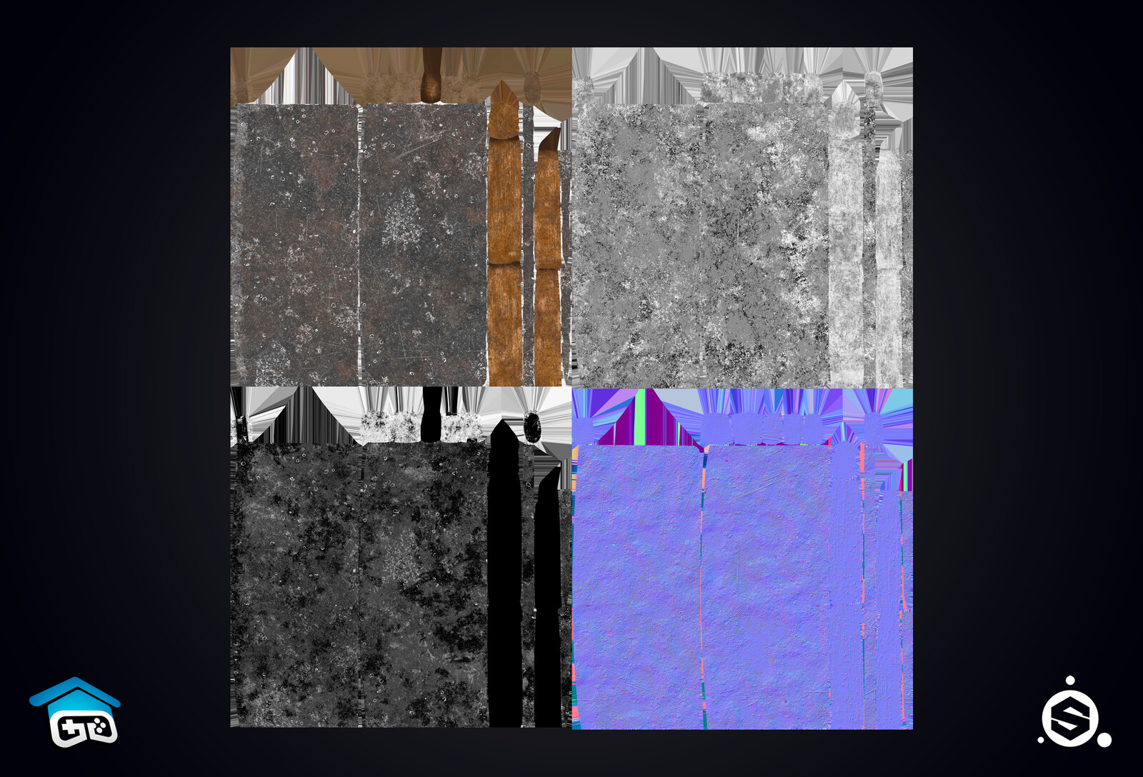 Homemade Game Art - Old Cleaver - Game Ready