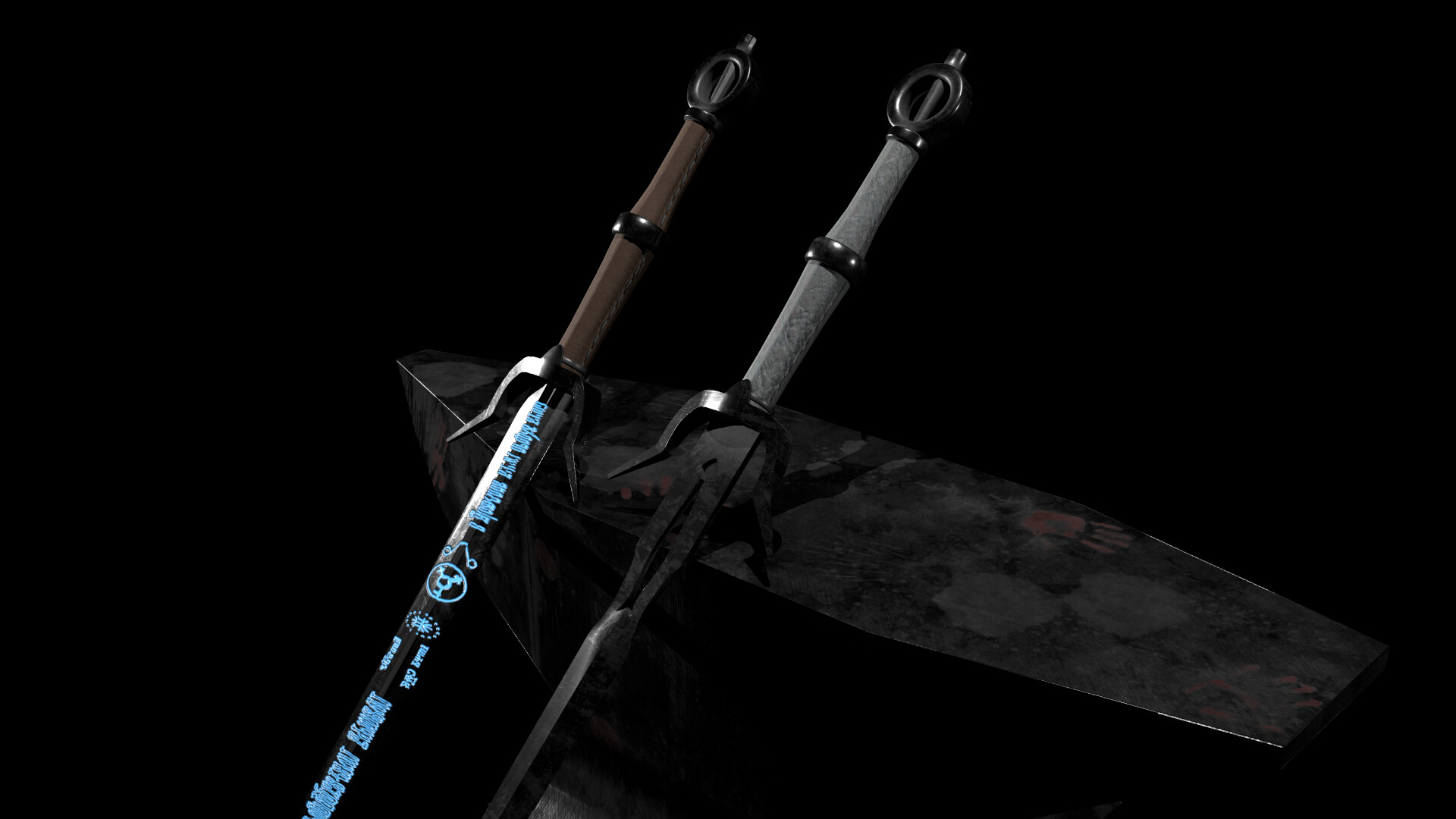 ArtStation - Ciri swords - Zireael