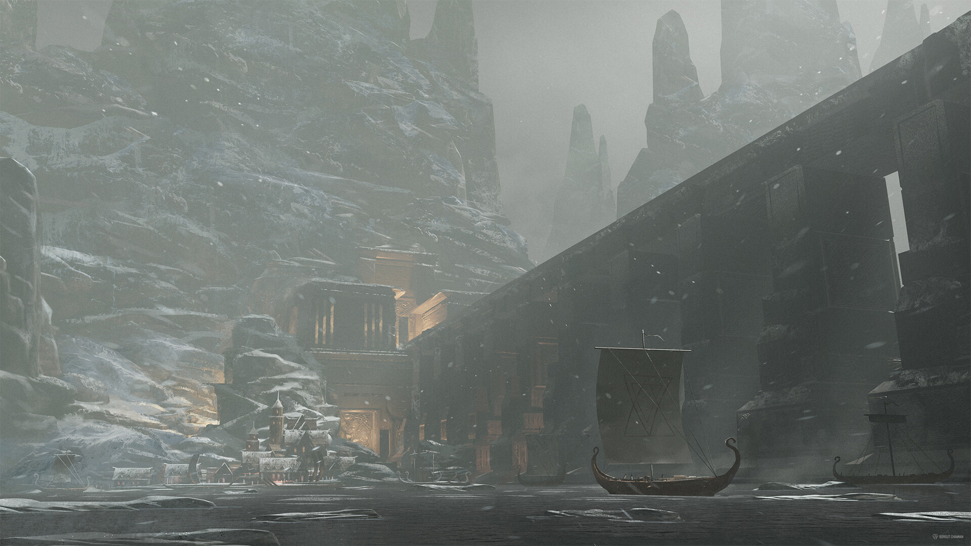 ArtStation - Rök Runestone