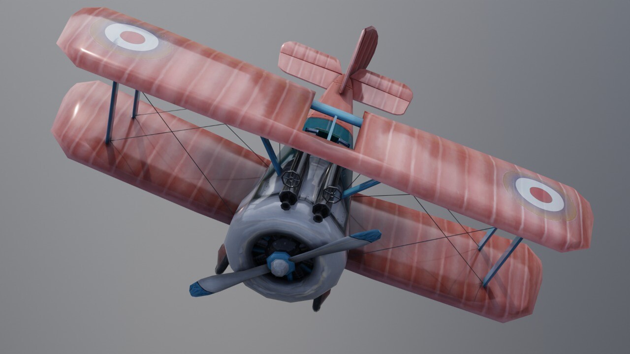 ArtStation - Second world war fighting jet 3D model