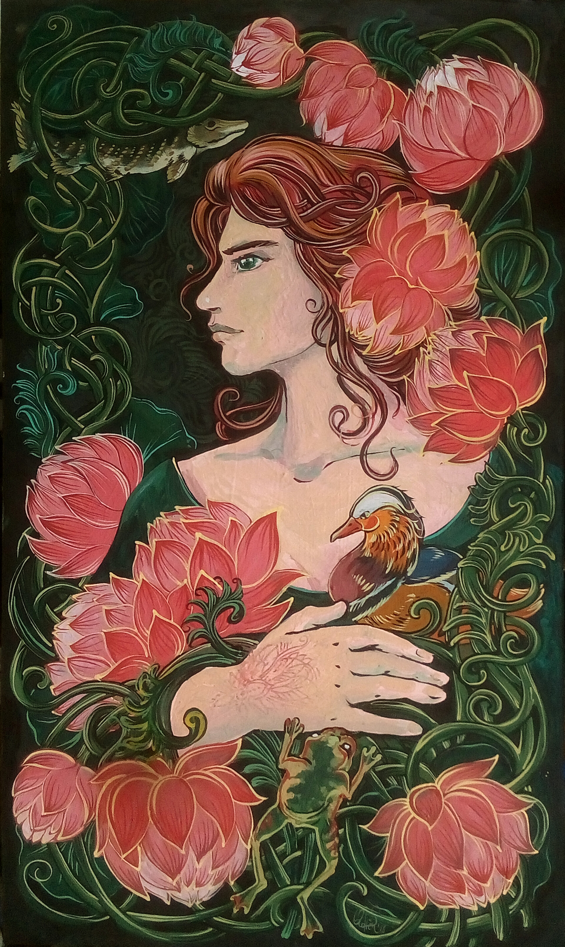 ArtStation - maiden of the lake