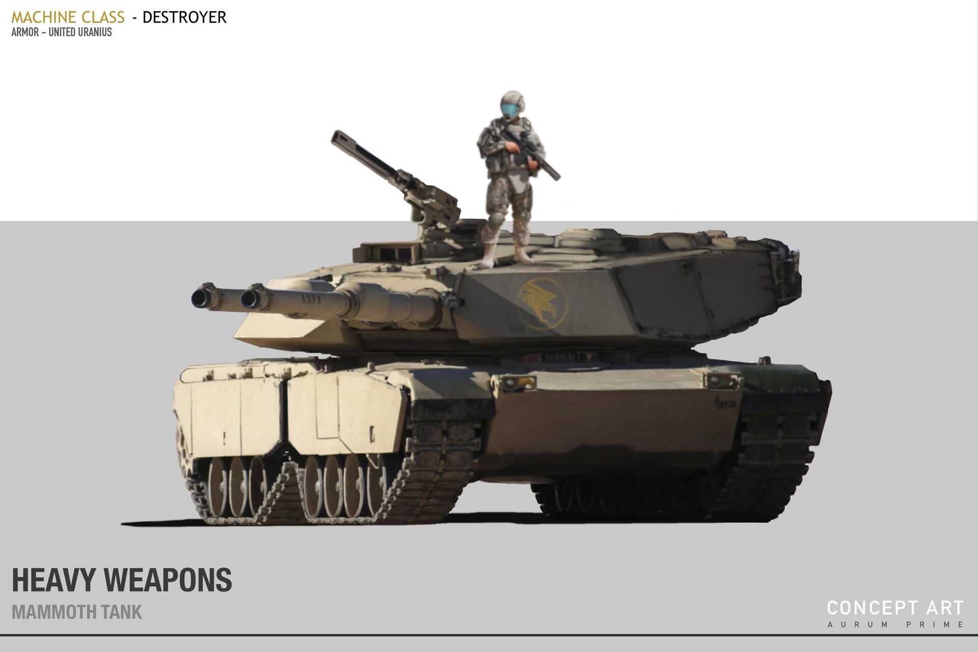 ArtStation - Mammoth Tank (C&C Tiberian Dawn)