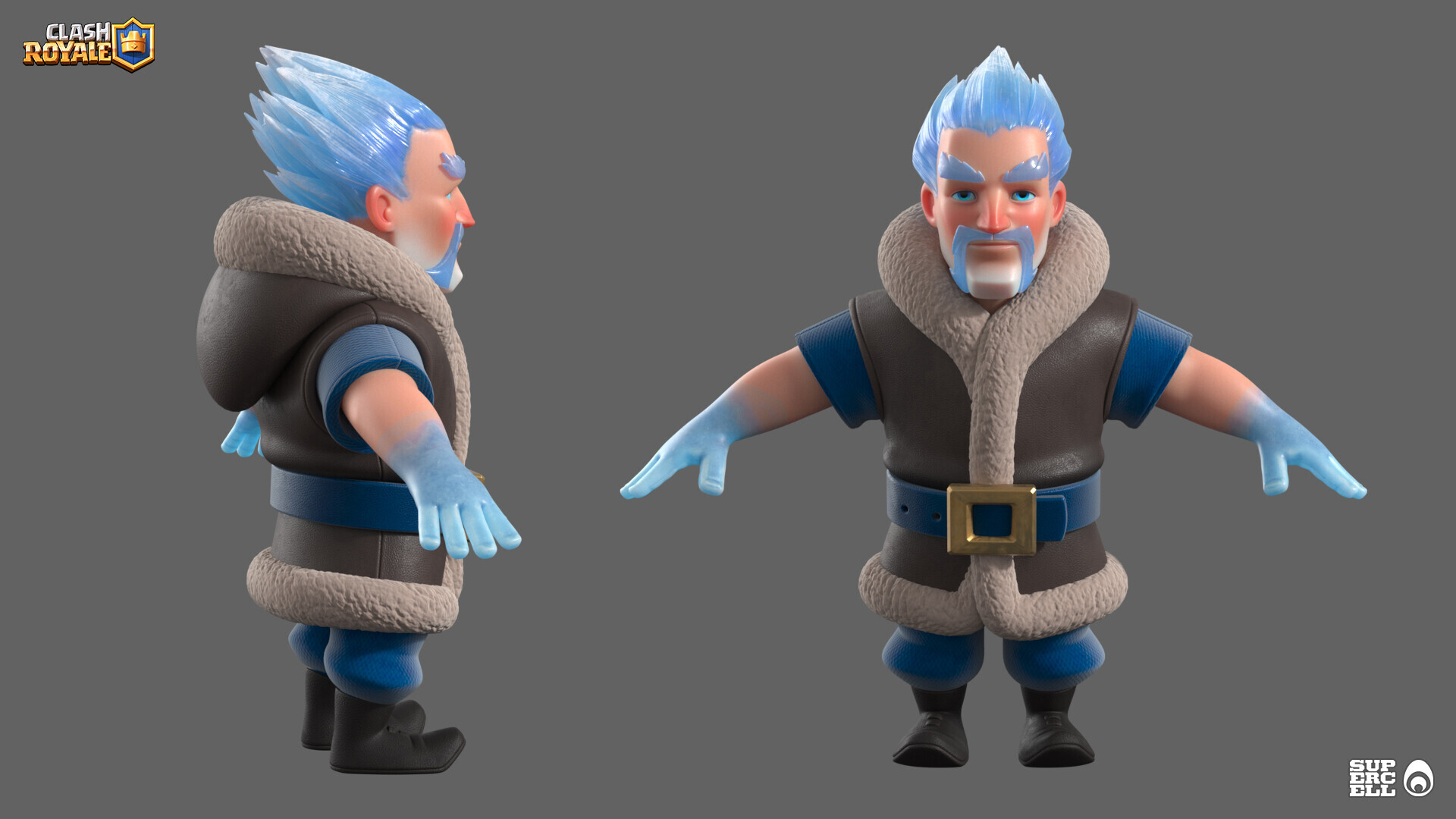 how to draw clash of clans ice wizard