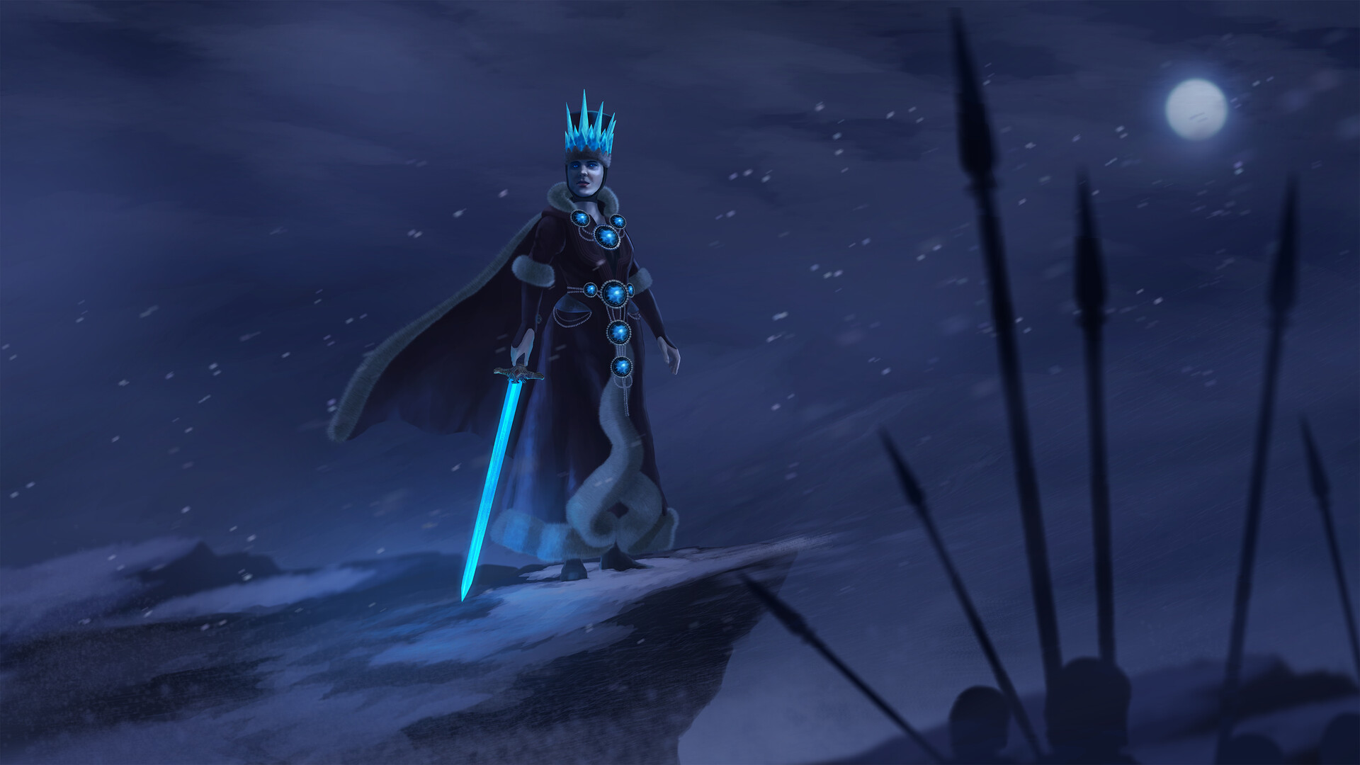 ArtStation - Queen Katarina warhammer III