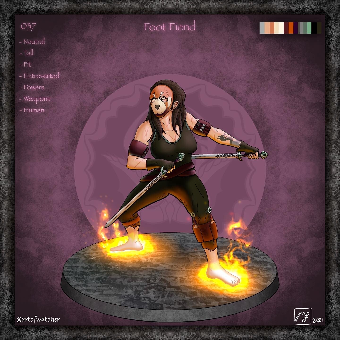 ArtStation - 037 - Foot Fiend