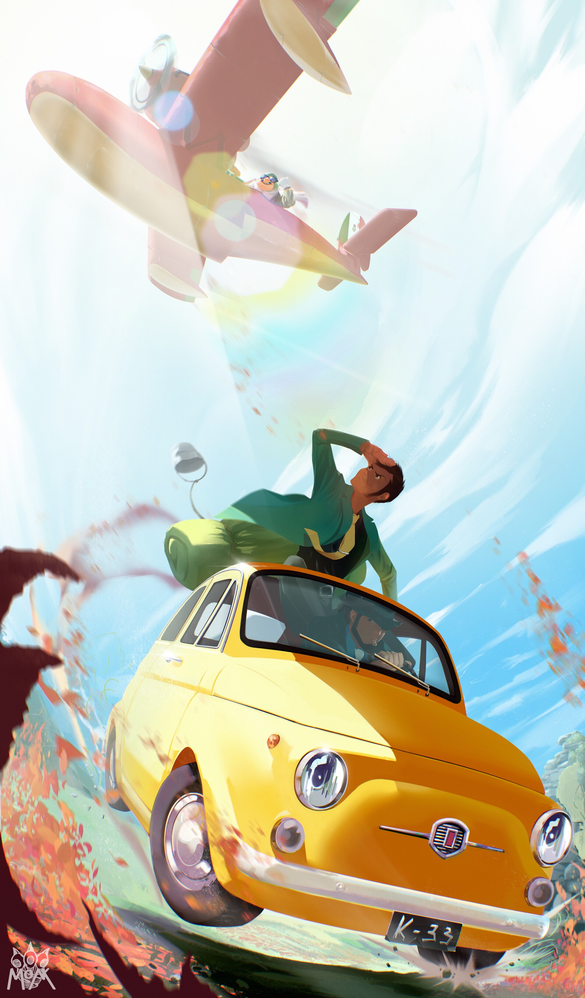 ArtStation - Ghibli fanart crossover