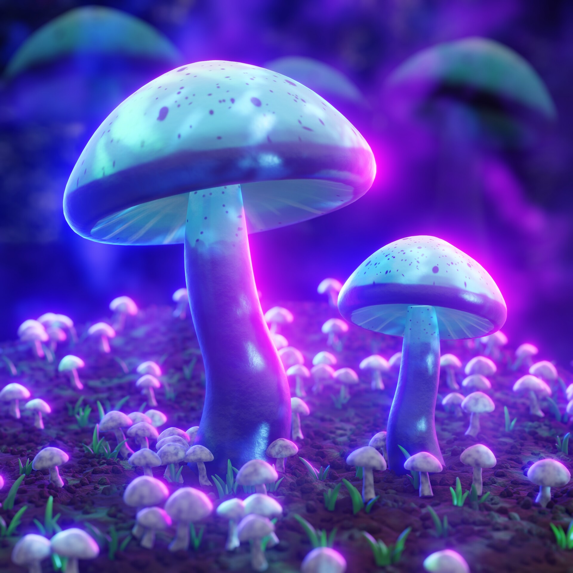 ArtStation - Magical Mushrooms
