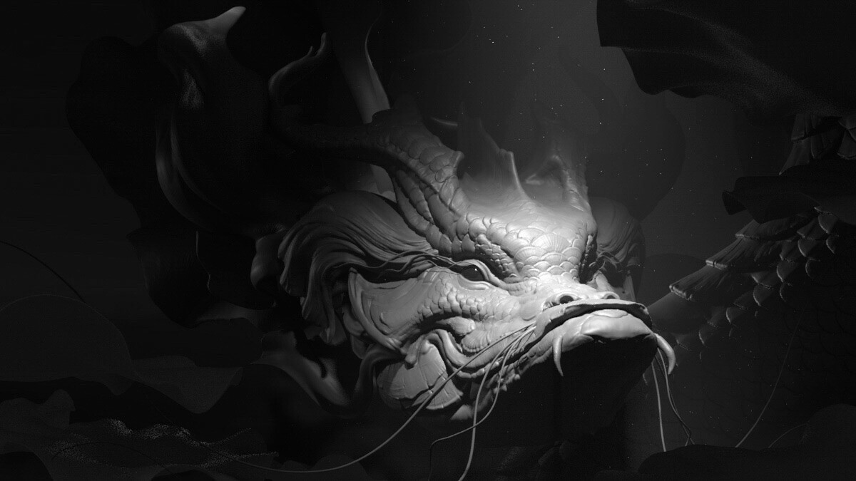 ArtStation - Water Monster(wip)