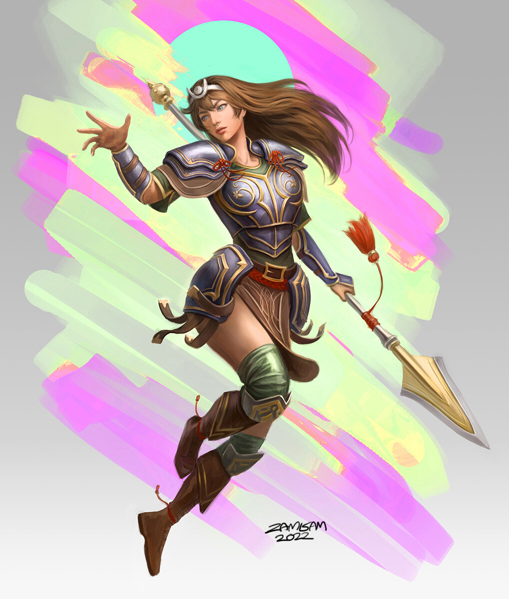 ArtStation - Warrior princess concept
