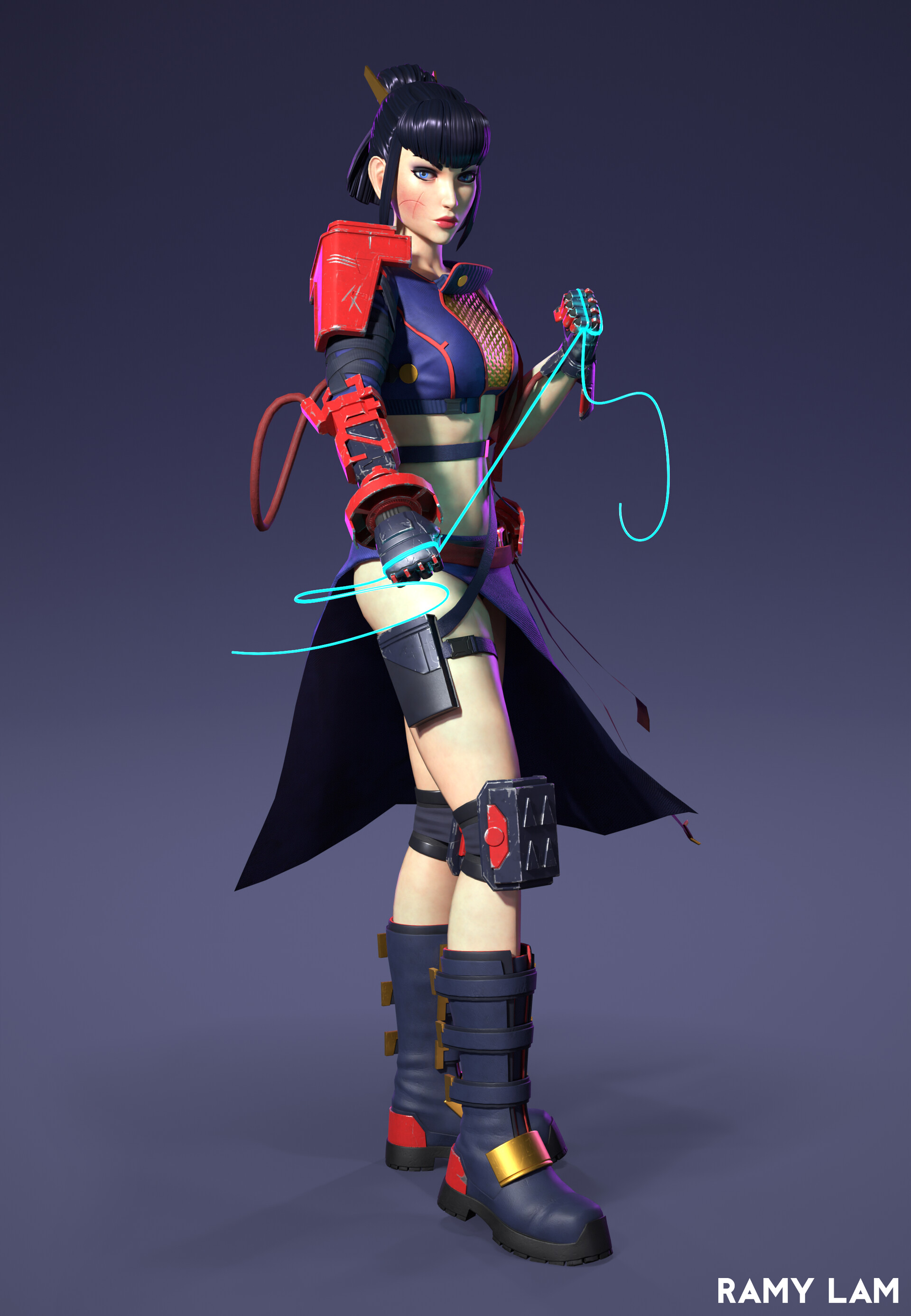 ArtStation - Mulan 21XX