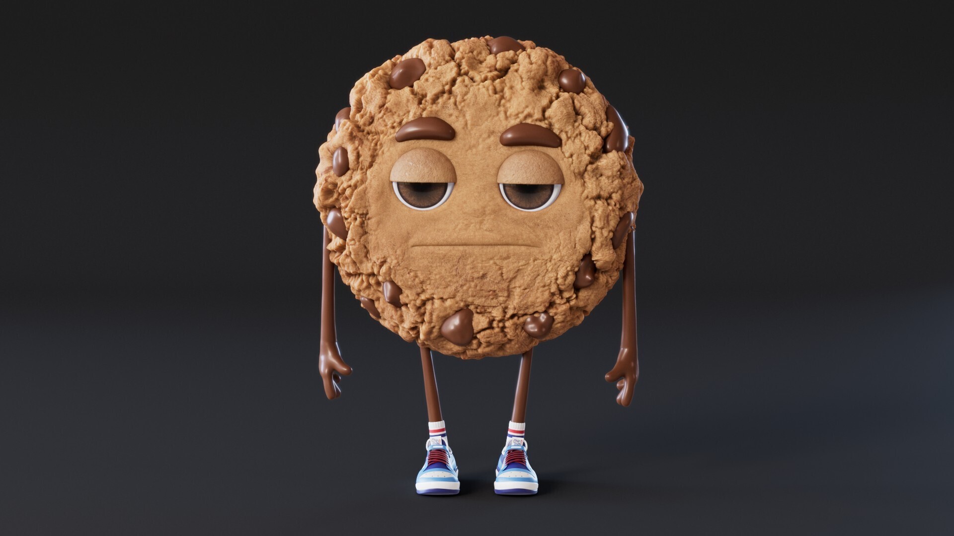 Joaquín Nicolás Gresta - Chips Ahoy - Character model and shading