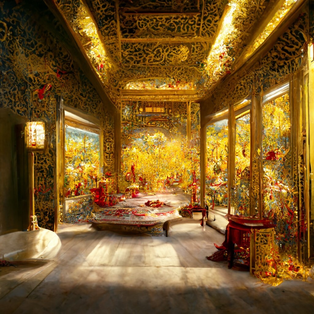 ArtStation - Phoenix Palace interior