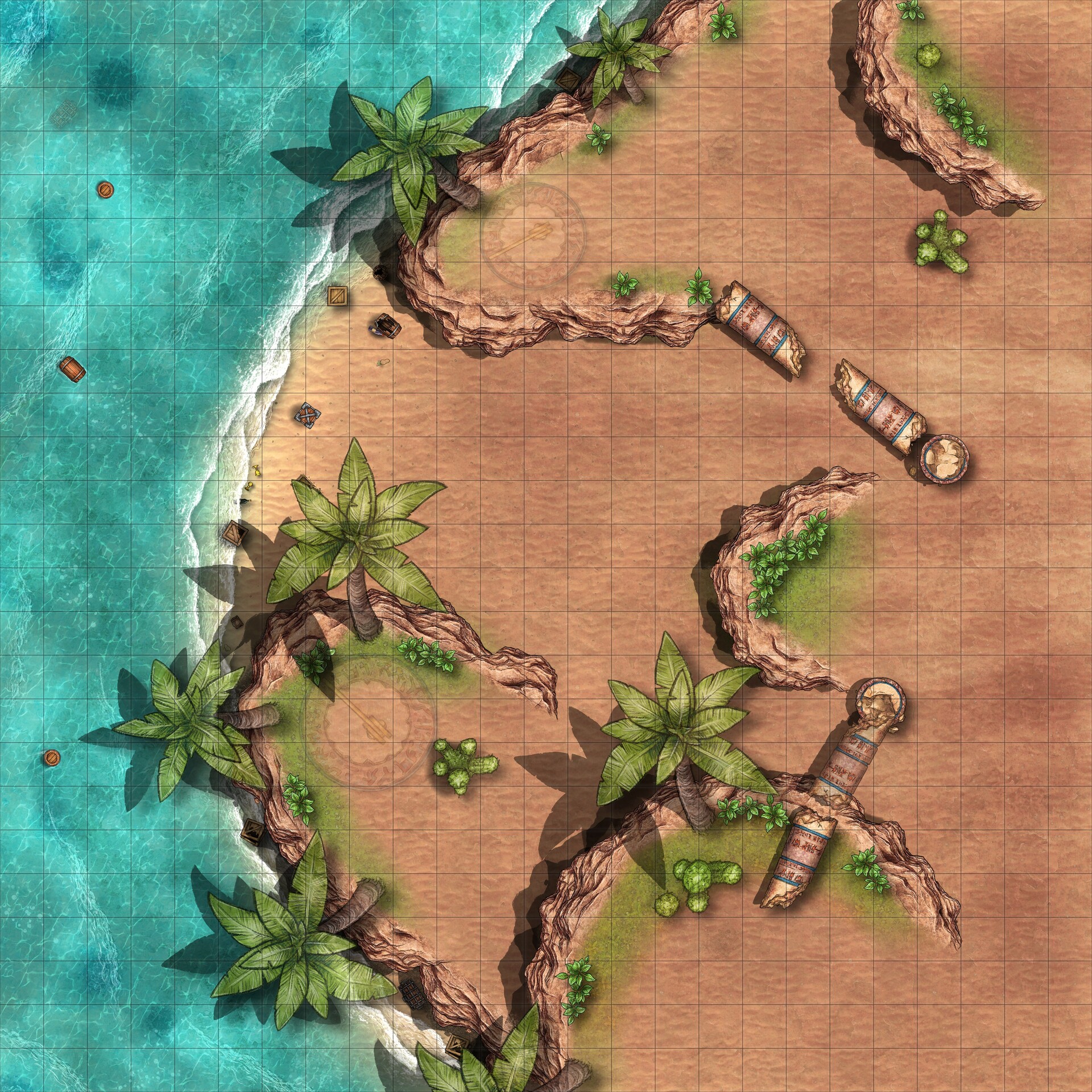 ArtStation - Sandy Beach