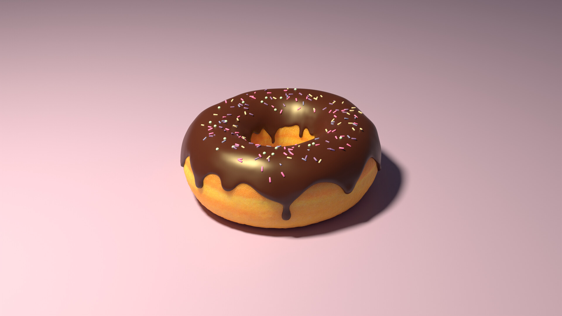 ArtStation - Donut from Blender`s Guru tutorial