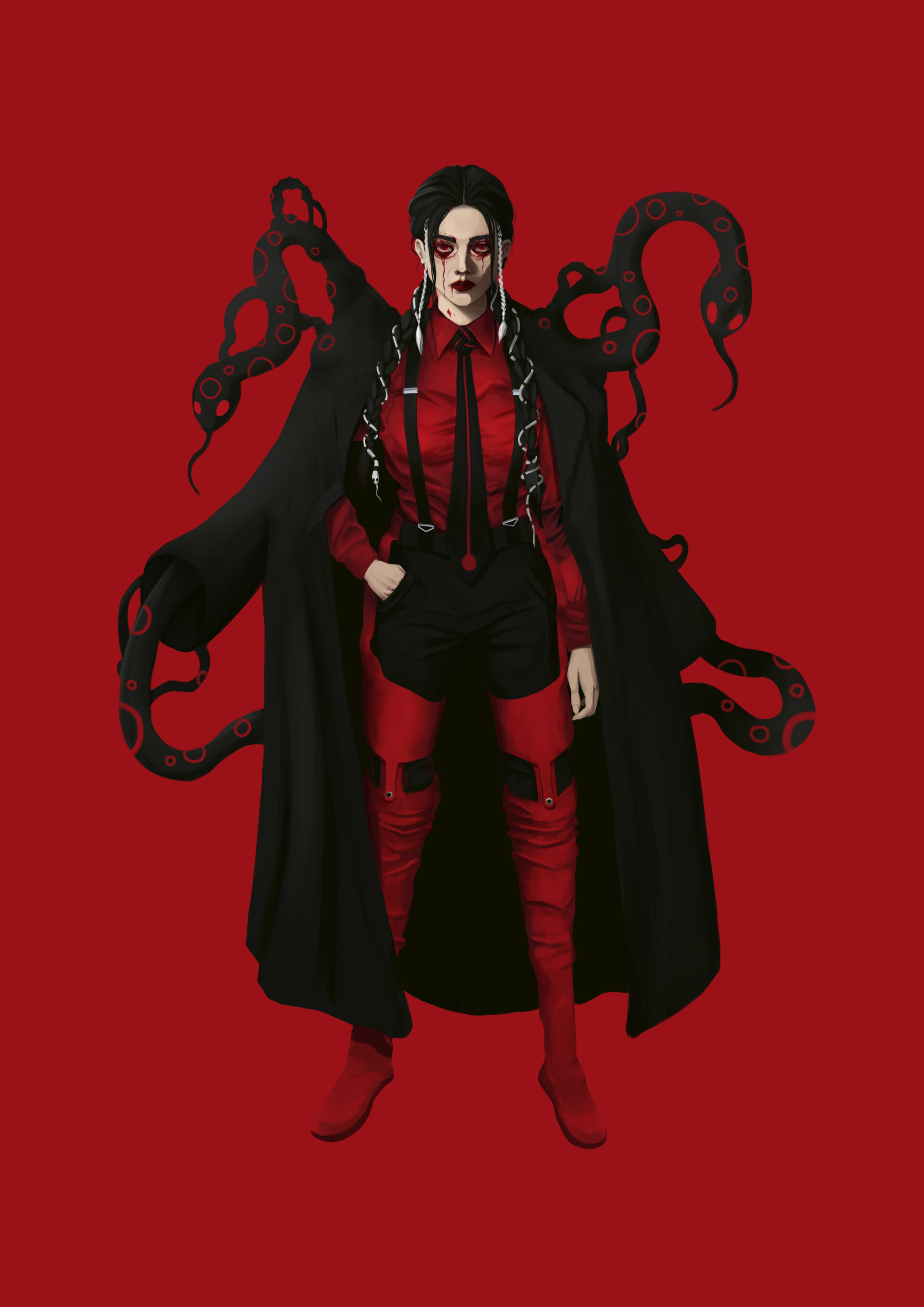 ArtStation - OC "Serpent Vampire"