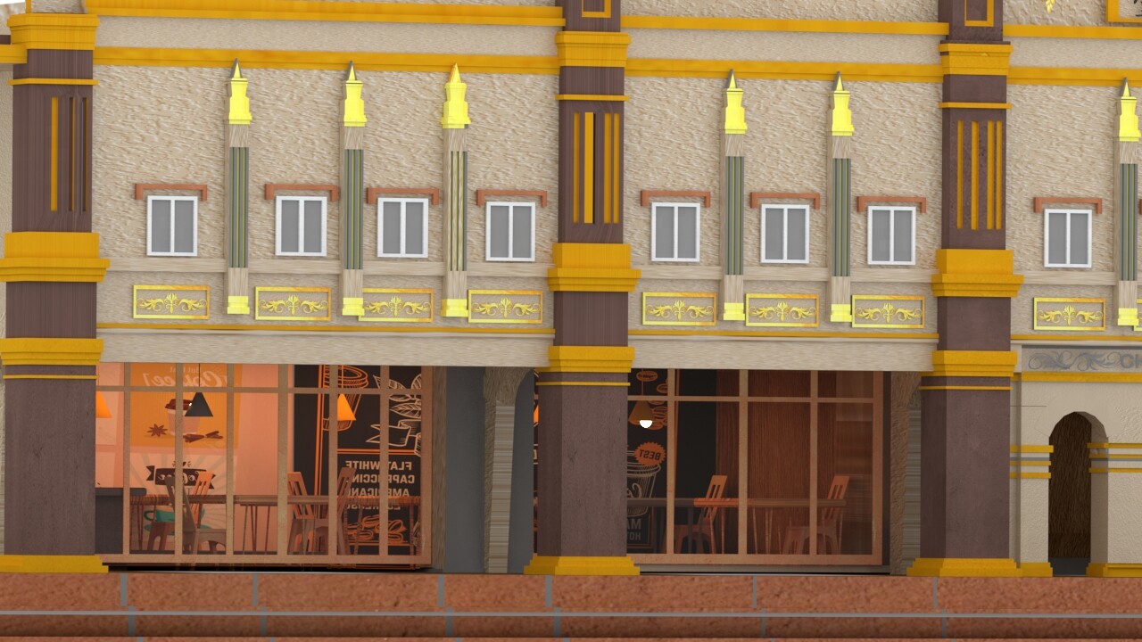 ArtStation - 3D Building Modelling