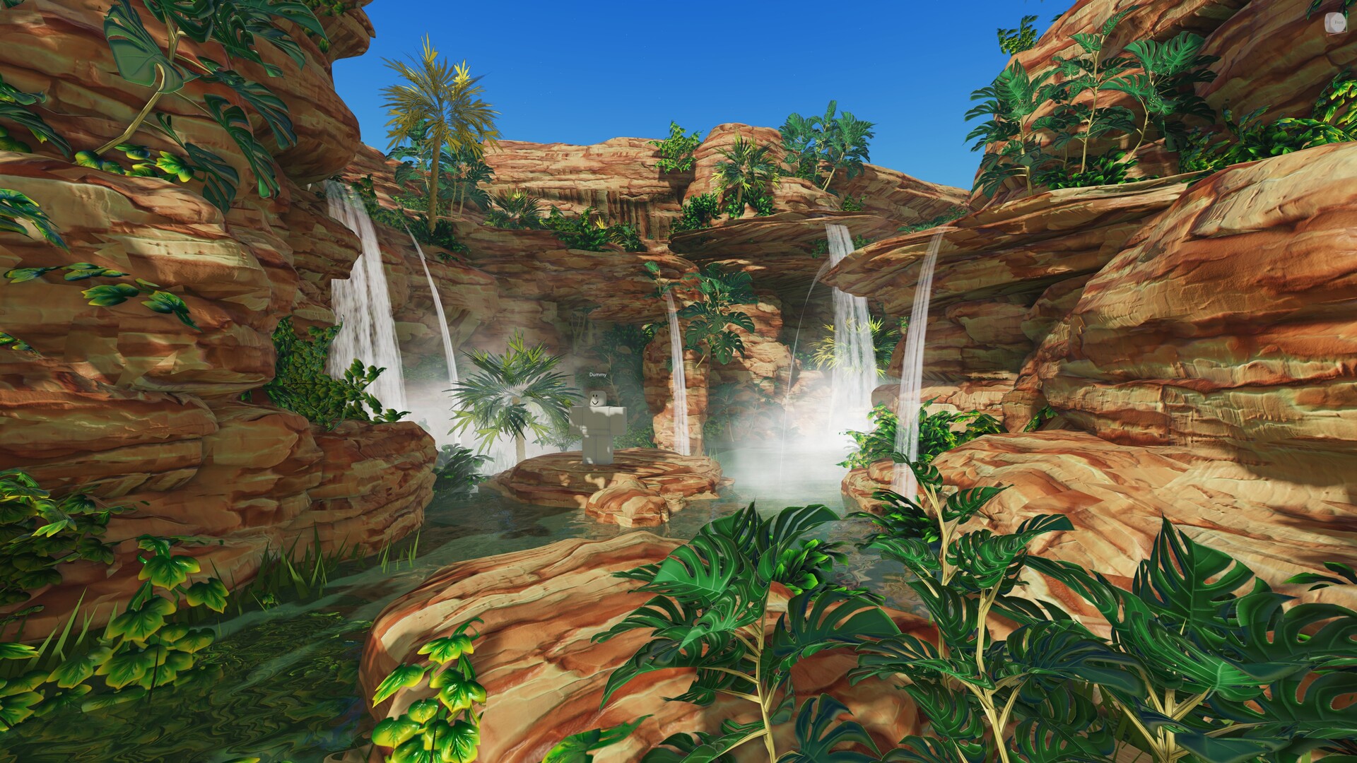 ArtStation - Stylized Tropical Gorge