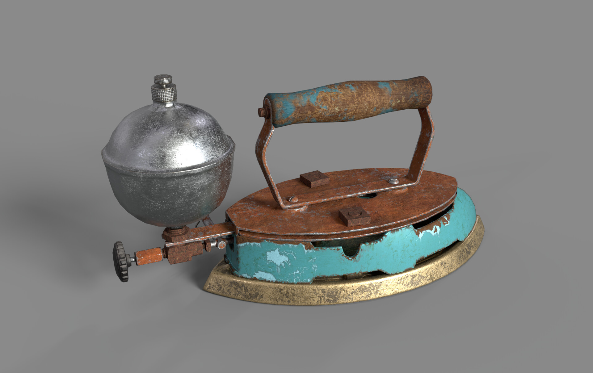 ArtStation - Coleman Gasoline Iron