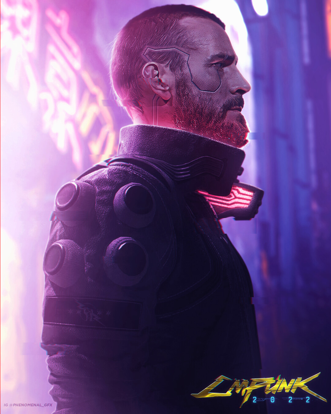 ArtStation - Cm Punk - cyberpunk