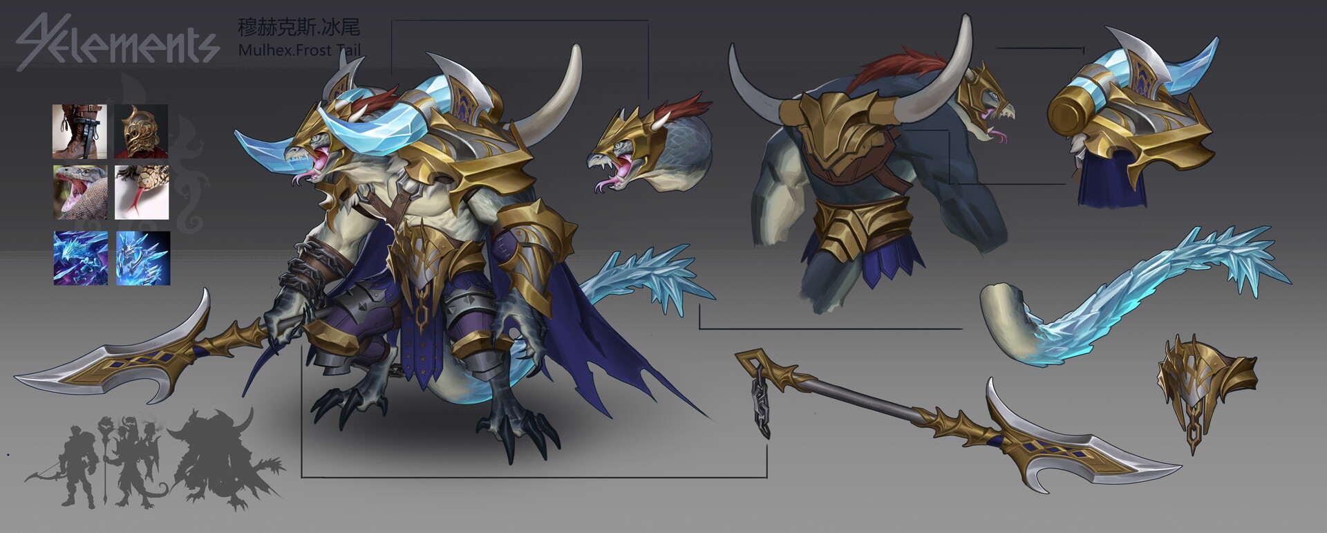 ArtStation - Character design of Awaken chaos era 2