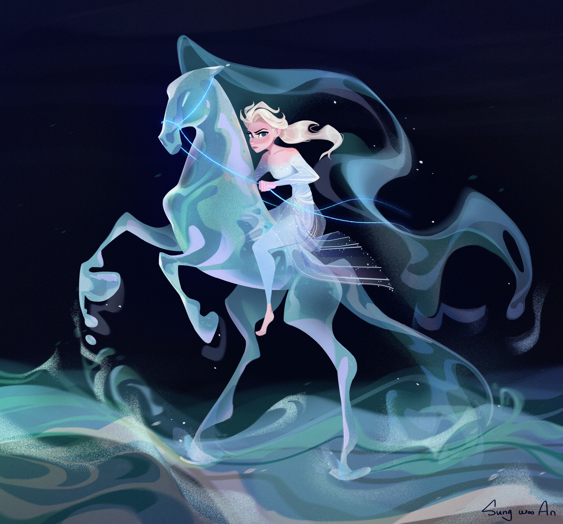 ArtStation - frozen2 fanart