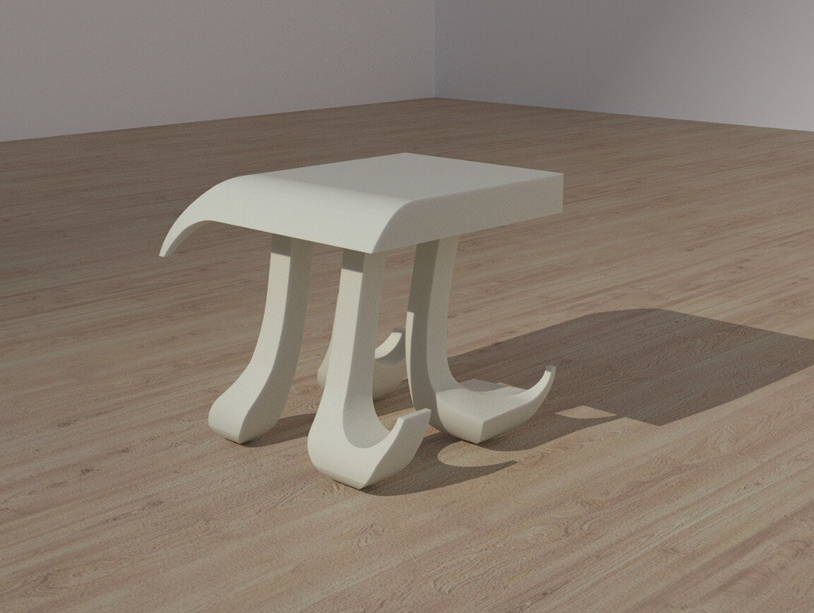 ArtStation - Pi Table