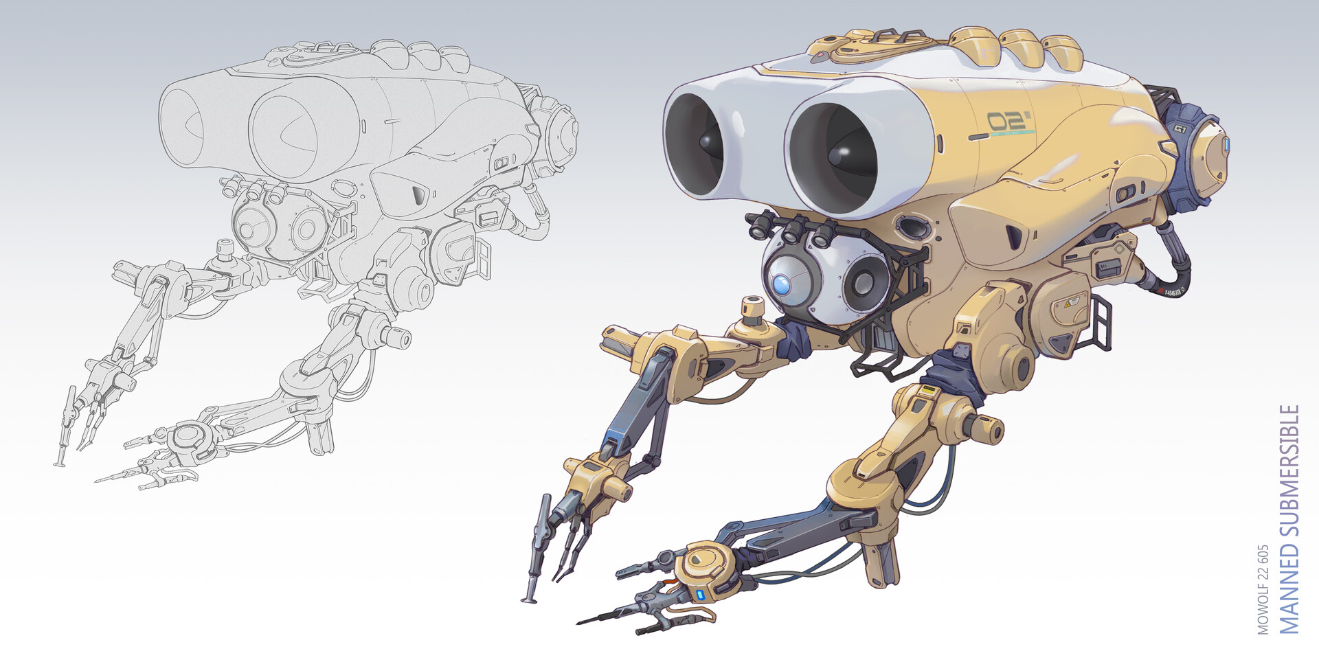 ArtStation - manned submersible